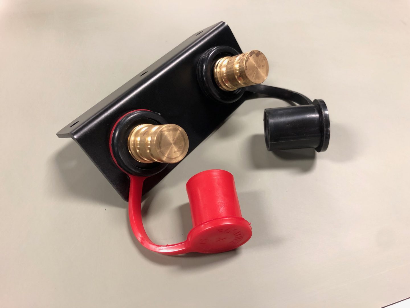 Car Battery - Remote Charging Post - Chassis Bracket