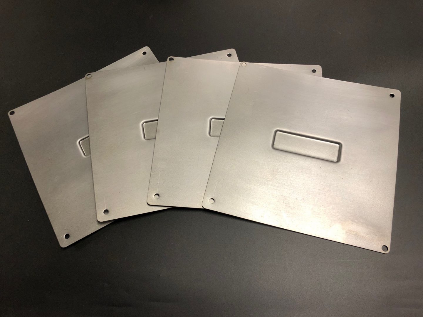 1969 Camaro - Marker Light Bezels - Recessed Panels