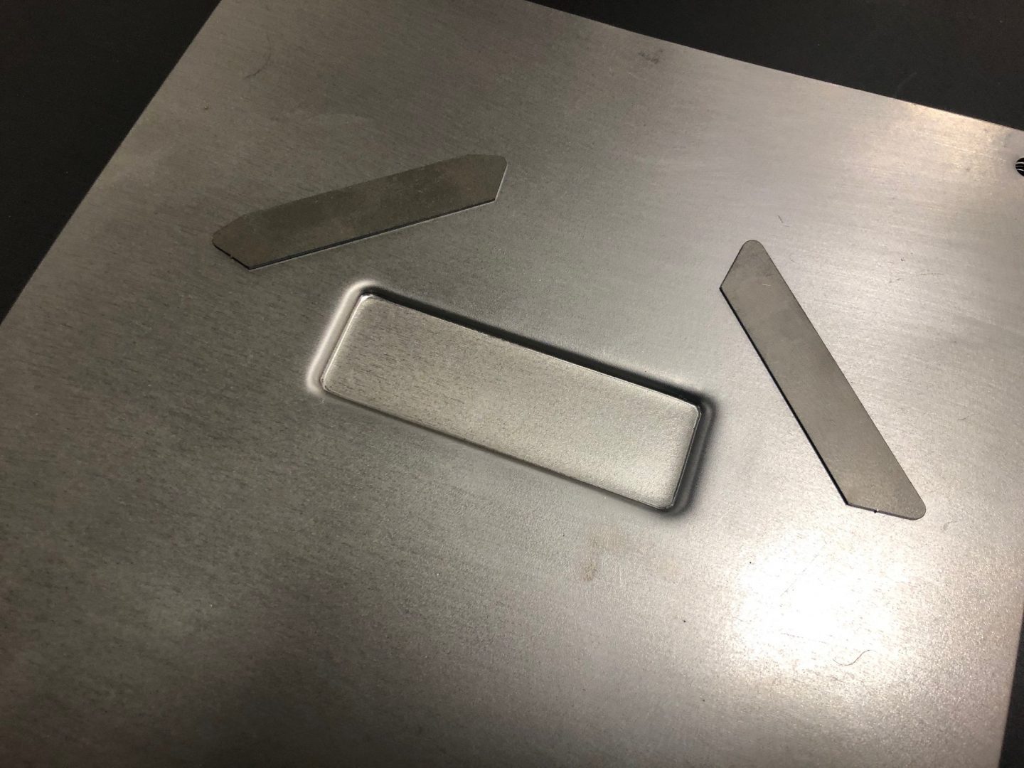 1969 Camaro - Marker Light Bezels - Recessed Panels